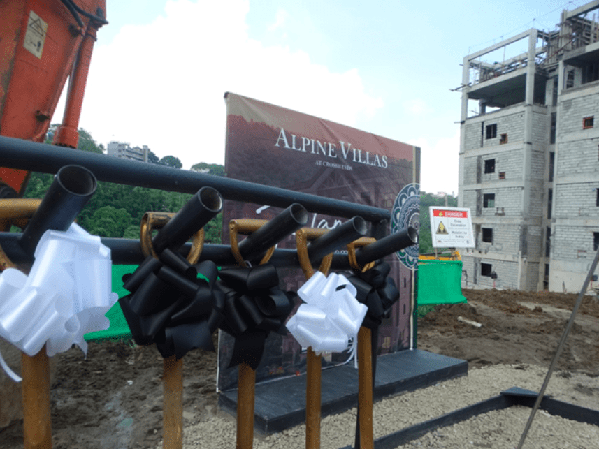 Milestones for Brienz and Blanc at Alpine Villas | Brittany Corporation