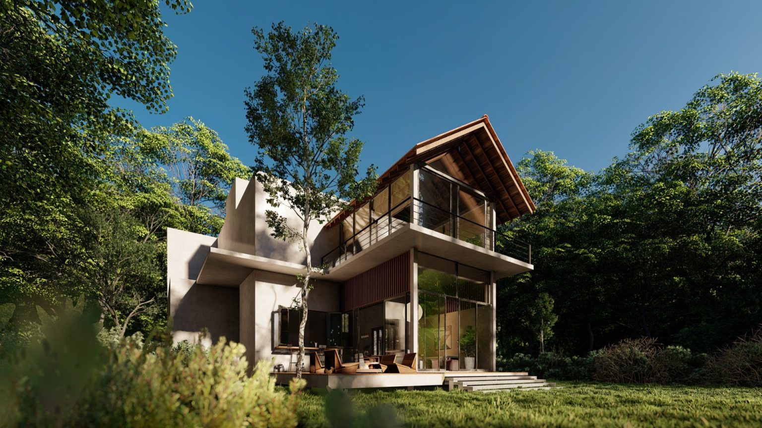 Biophilic Homes: House Wedded To Nature | Brittany Corporation