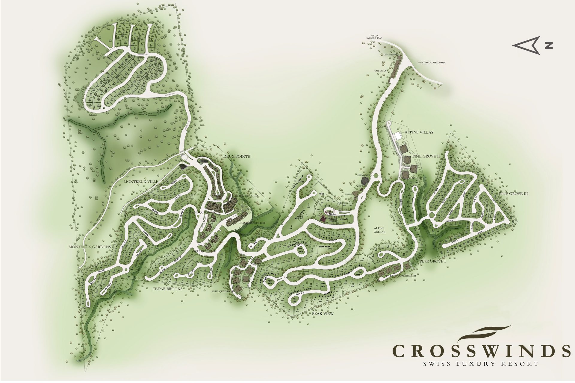 Crosswinds Tagaytay, Luxury Swiss Resort | Brittany Corporation